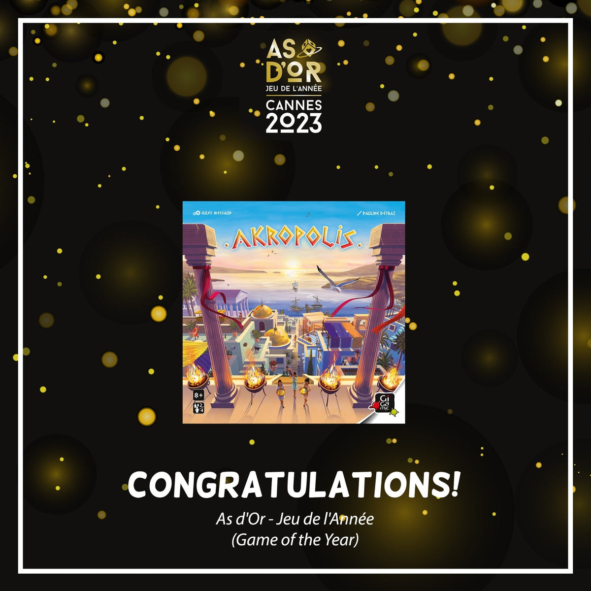 As d'Or / Game of the Year 2023 – Gaming Library