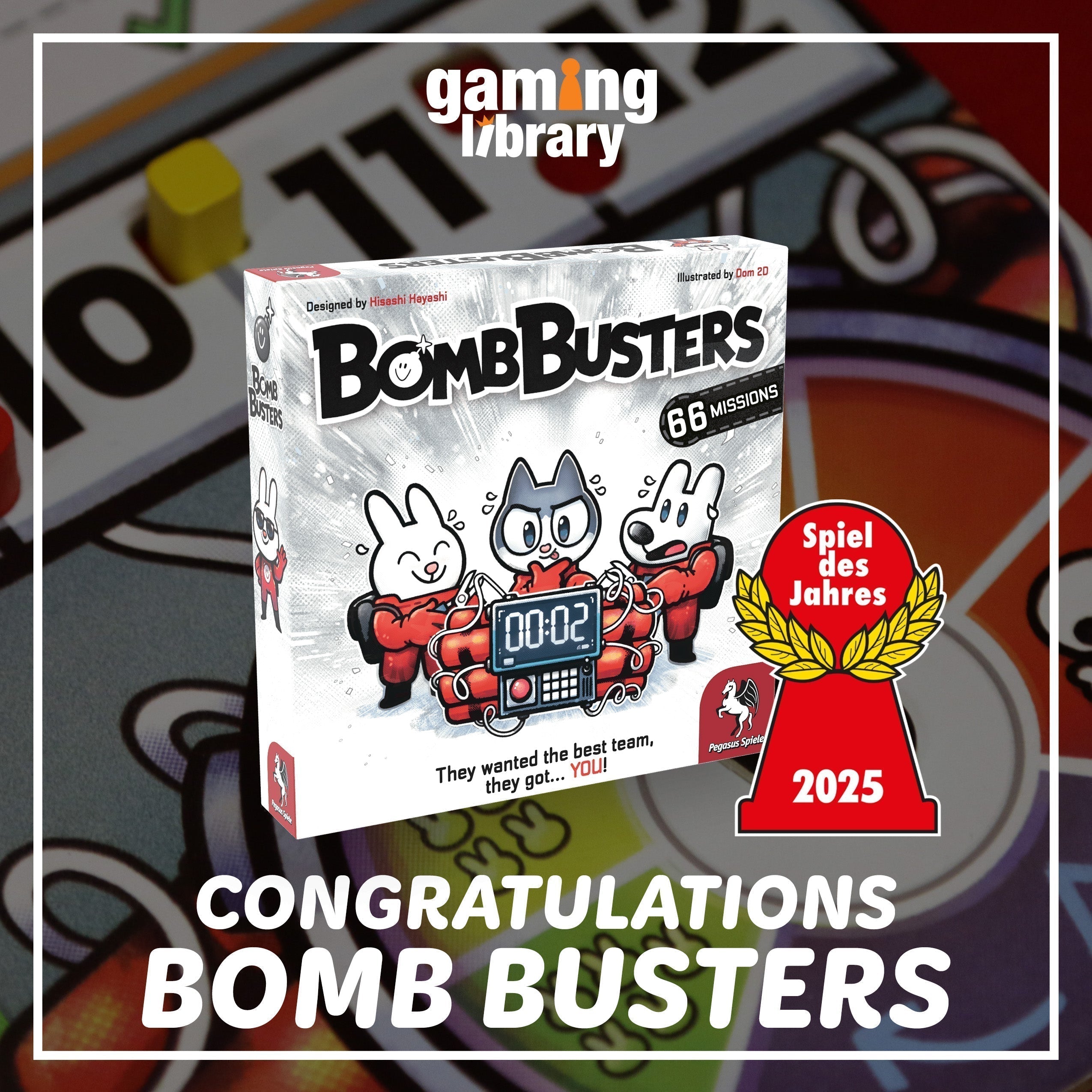 Blowing Up the Competition: Bomb Busters Takes Spiel des Jahres 2025 ...