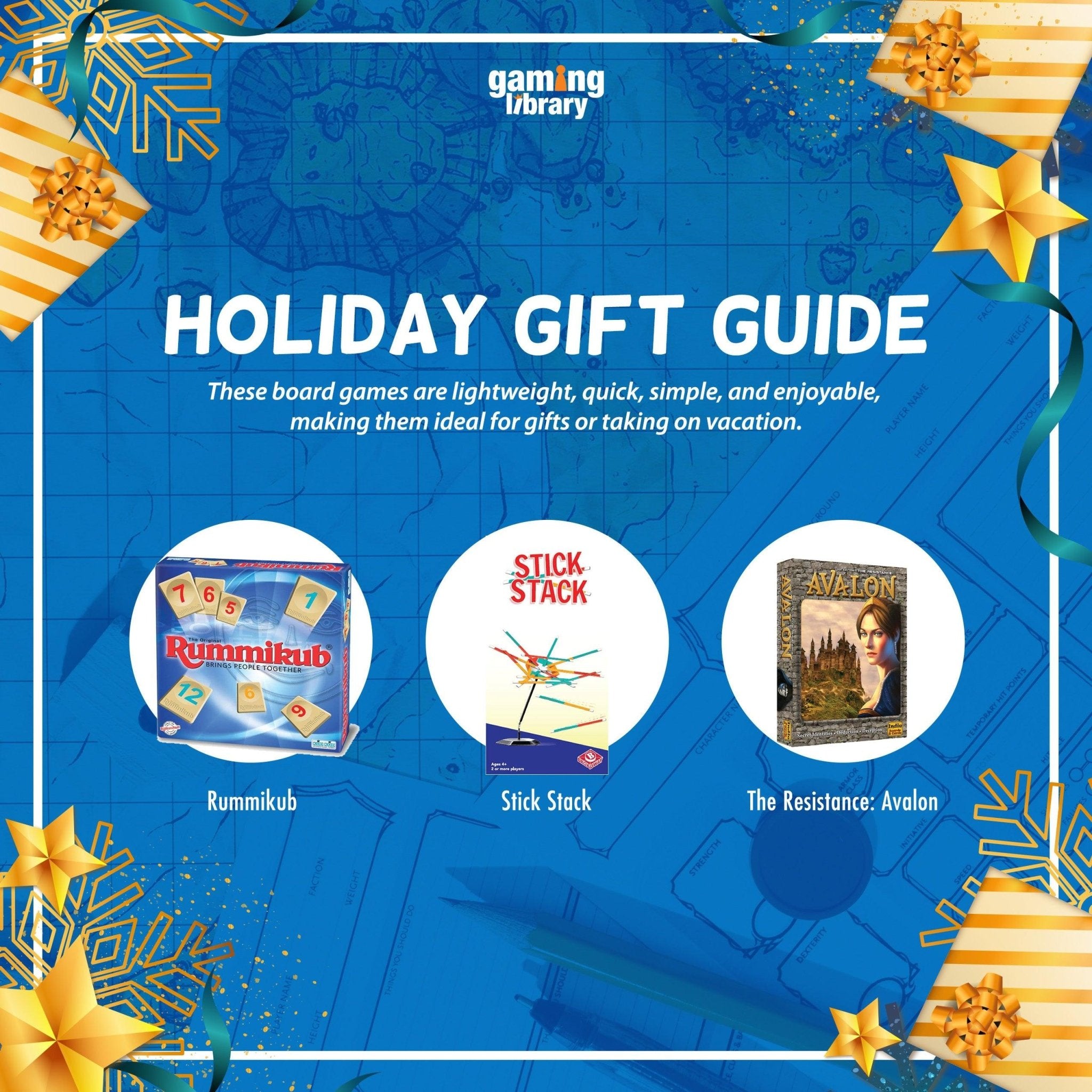 Gaming Library Holiday Gift Guide 2022 - Part 1