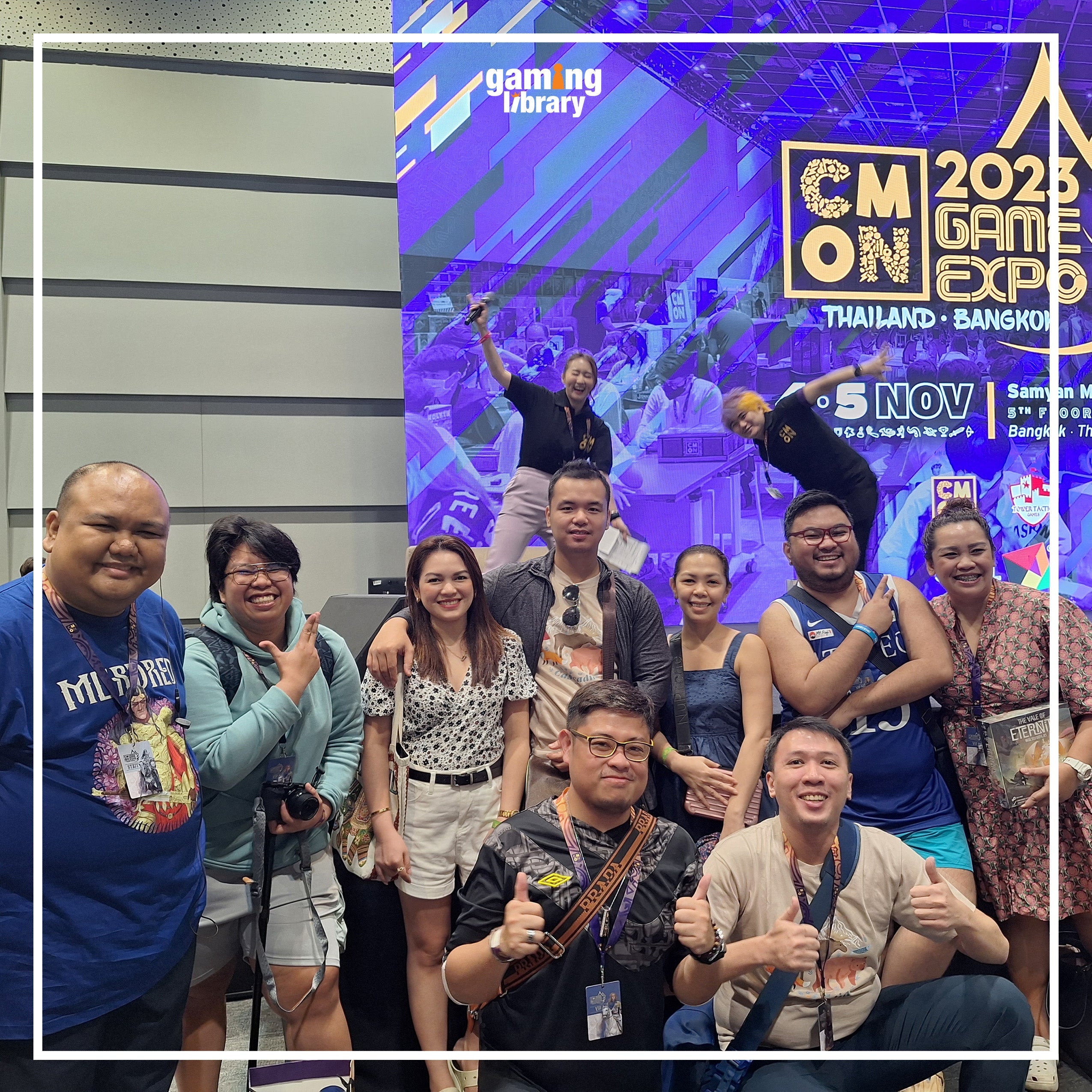 Gaming Library in CMON Expo