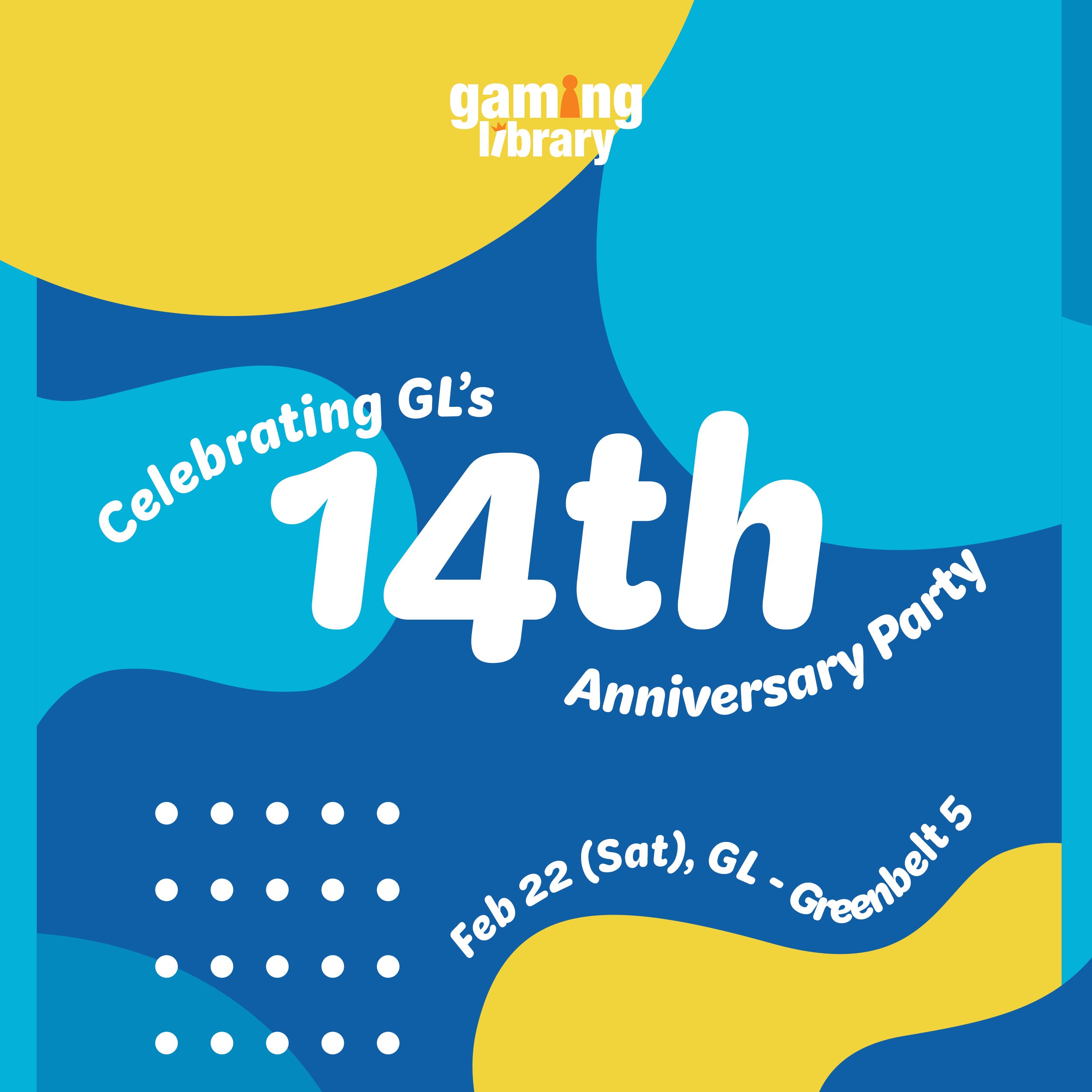 Gaming Library Turns 14! Celebrate With Tournaments, Trivia, and More