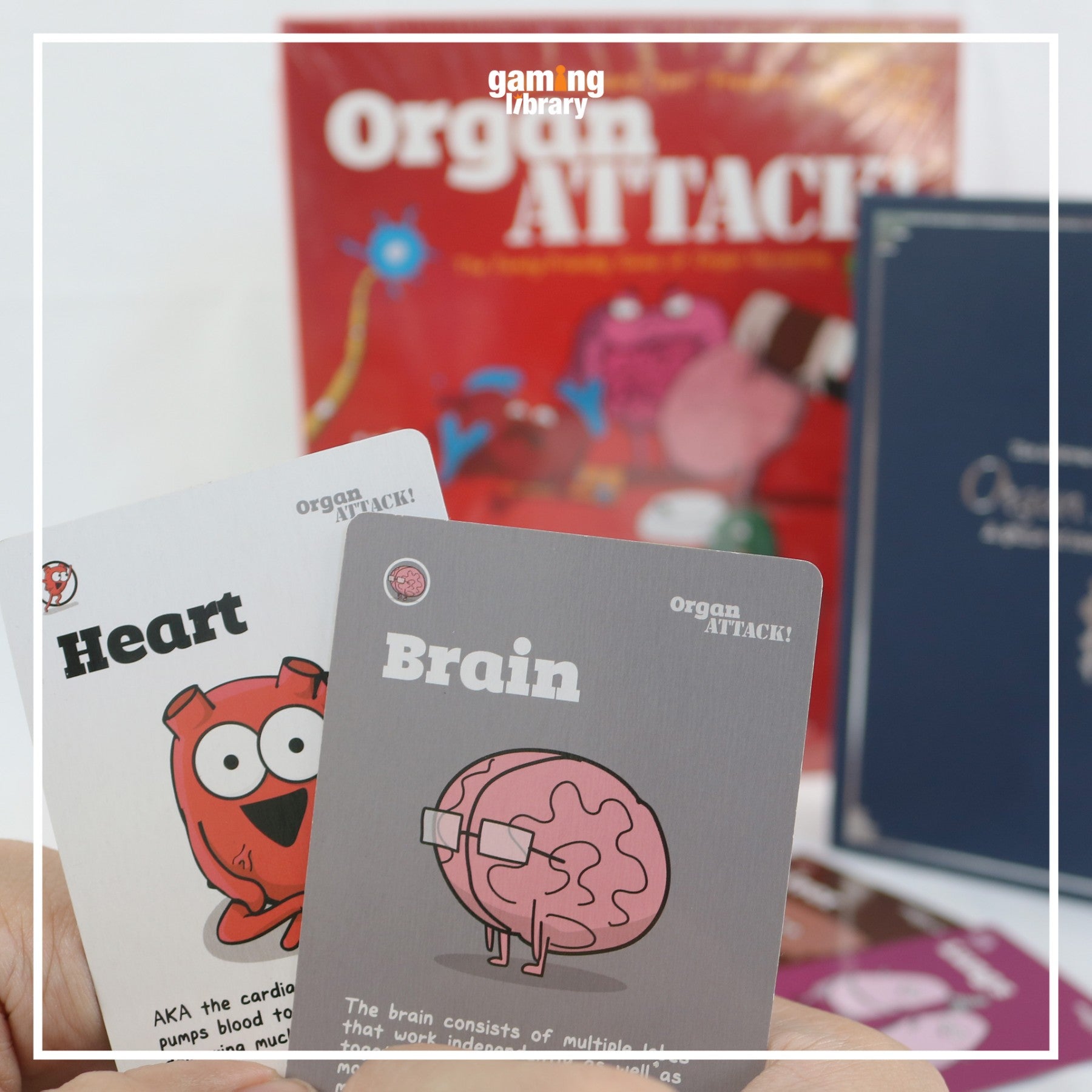 Organ Attack: A Brainy Card Game Full of Heart – Gaming Library
