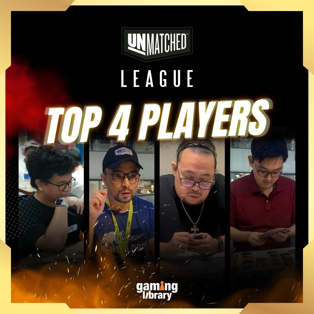 Unmatched League Fab Four – Gaming Library