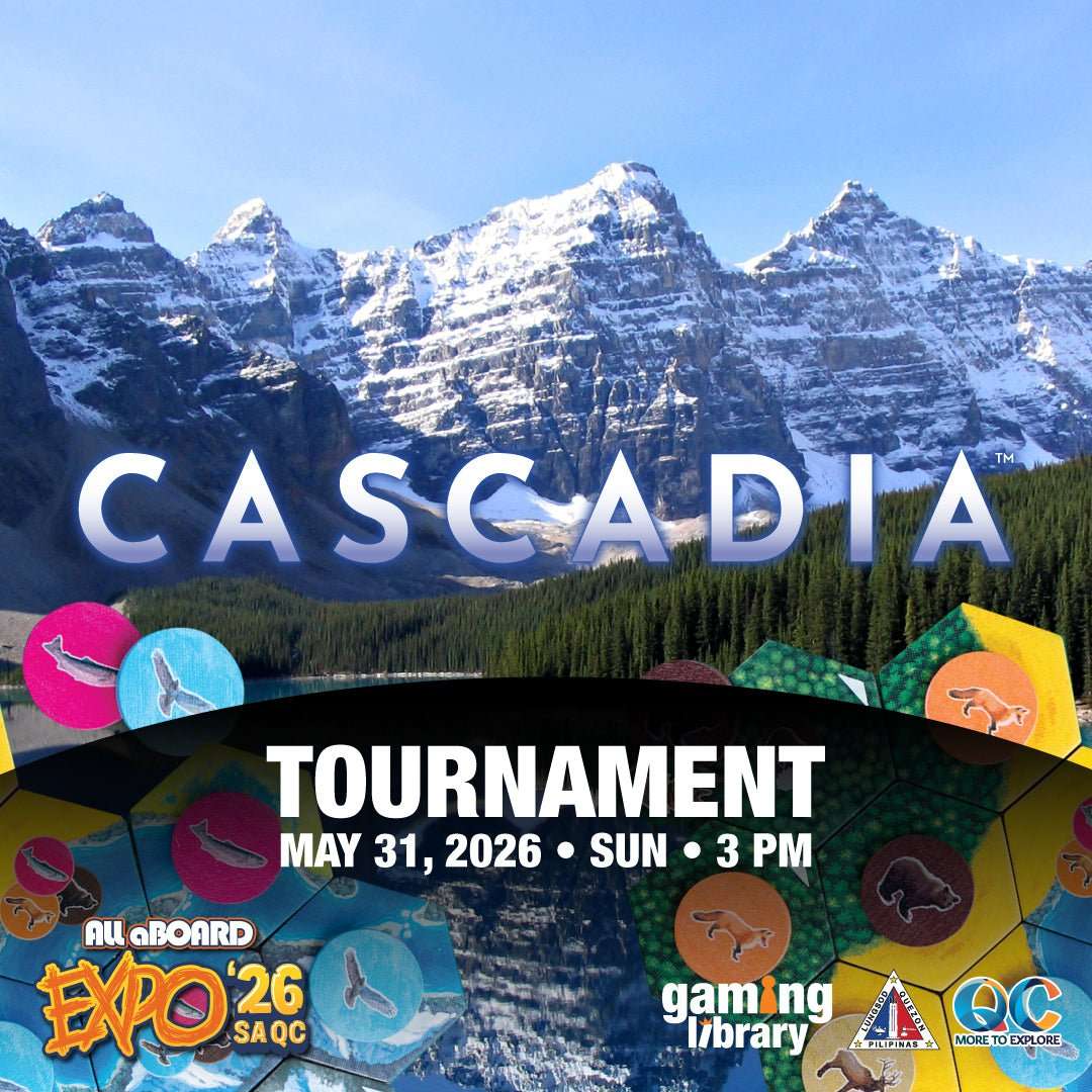 Cascadia National Tournament - ALL ABOARD EXPO 2026 – Gaming Library