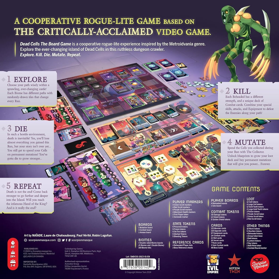 Dead Cells: The Rogue-Lite Board Game – Gaming Library