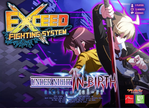 Level 99 Games Ages 14 Exceed Fighting System Under Night In-Birth ...