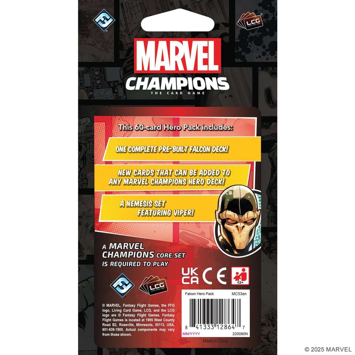 Marvel Champions: Falcon Hero Pack – Gaming Library