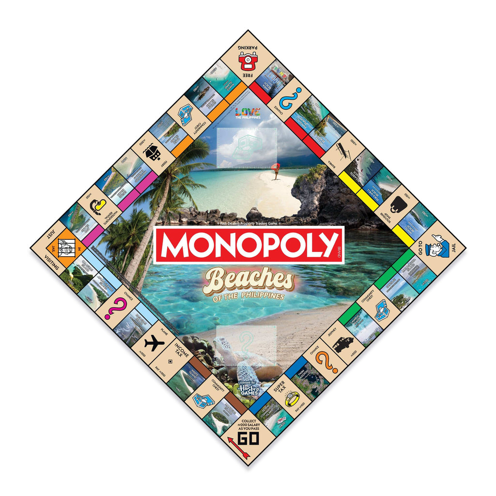 Monopoly Beaches of the Philippines - Filipino Island Paradise Board ...