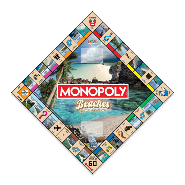 Monopoly Beaches of the Philippines - Filipino Island Paradise Board ...