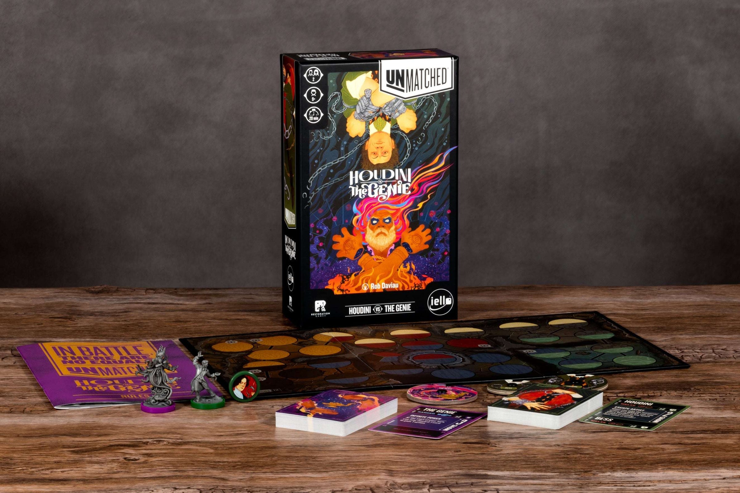 Unmatched: Houdini vs. The Genie – Gaming Library