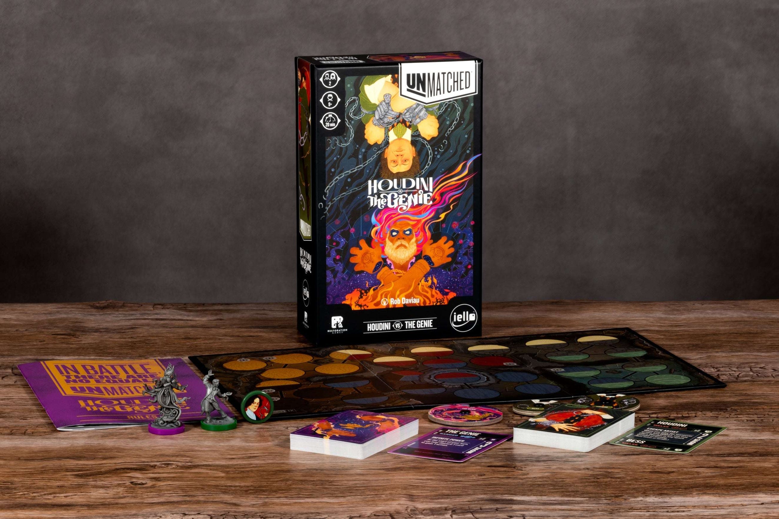 Unmatched: Houdini vs. The Genie – Gaming Library