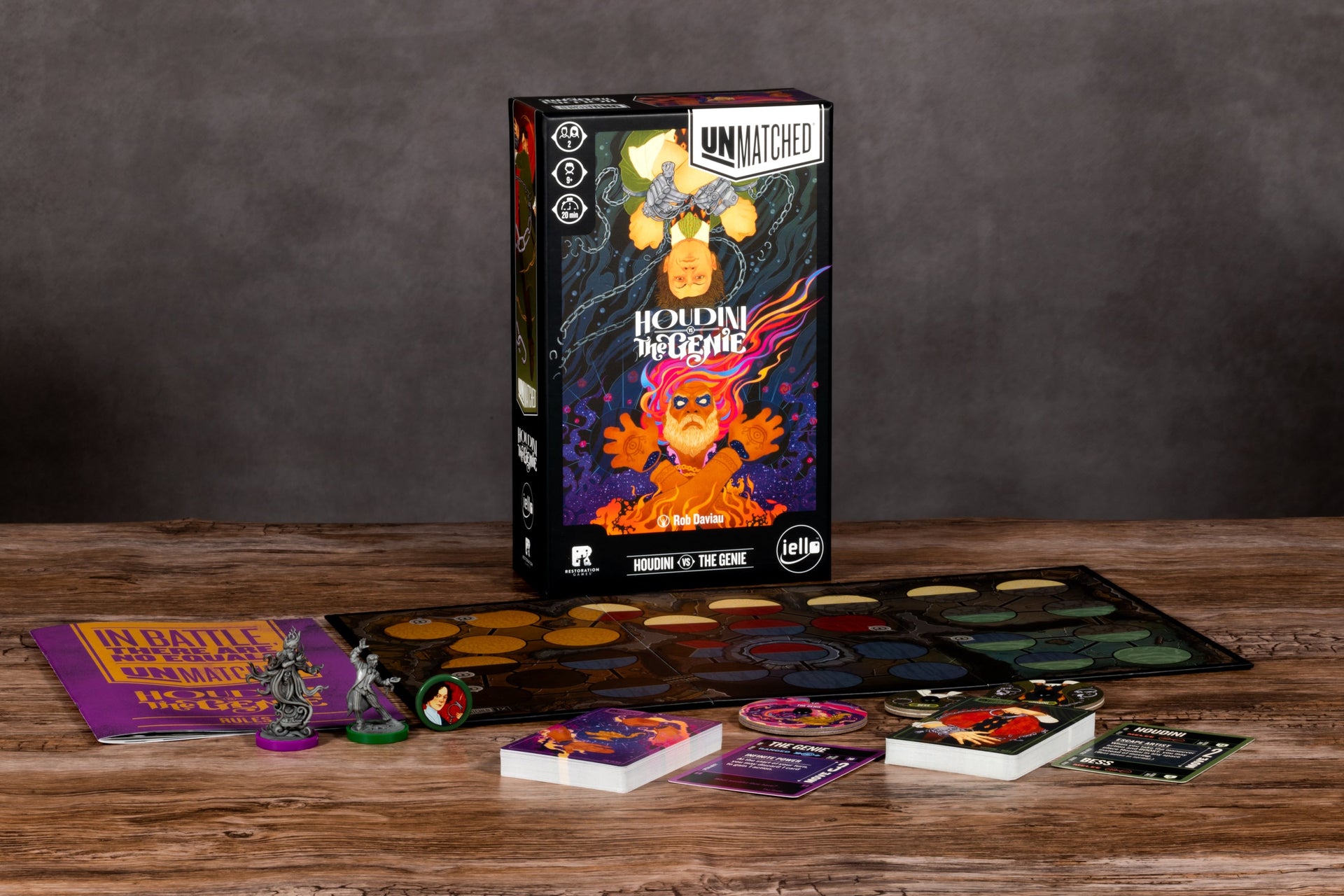 Unmatched: Houdini vs. The Genie – Gaming Library